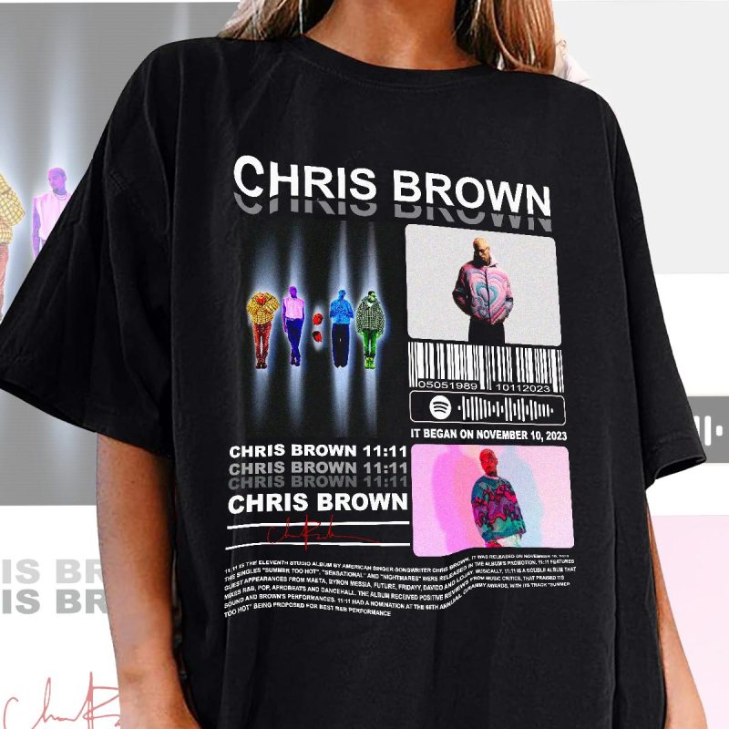 Chris Brown 2025 Breezy Bowl XX Tour Jersey, Official Concert Merch ...