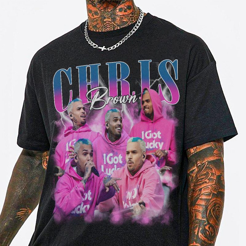 Chris Brown Breezy Bowl XX Tour 2025 Jersey, Chris Brown 2025 Concert ...