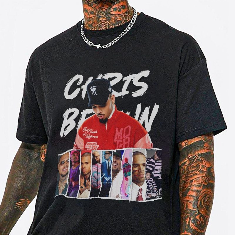 Chris Brown Breezy Bowl XX Tour 2025 Jersey, Chris Brown 2025 Concert ...