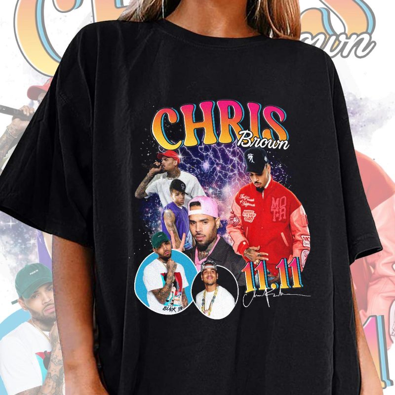 Chris Brown Breezy Bowl XX Tour 2025 Jersey, Chris Brown 2025 Concert ...