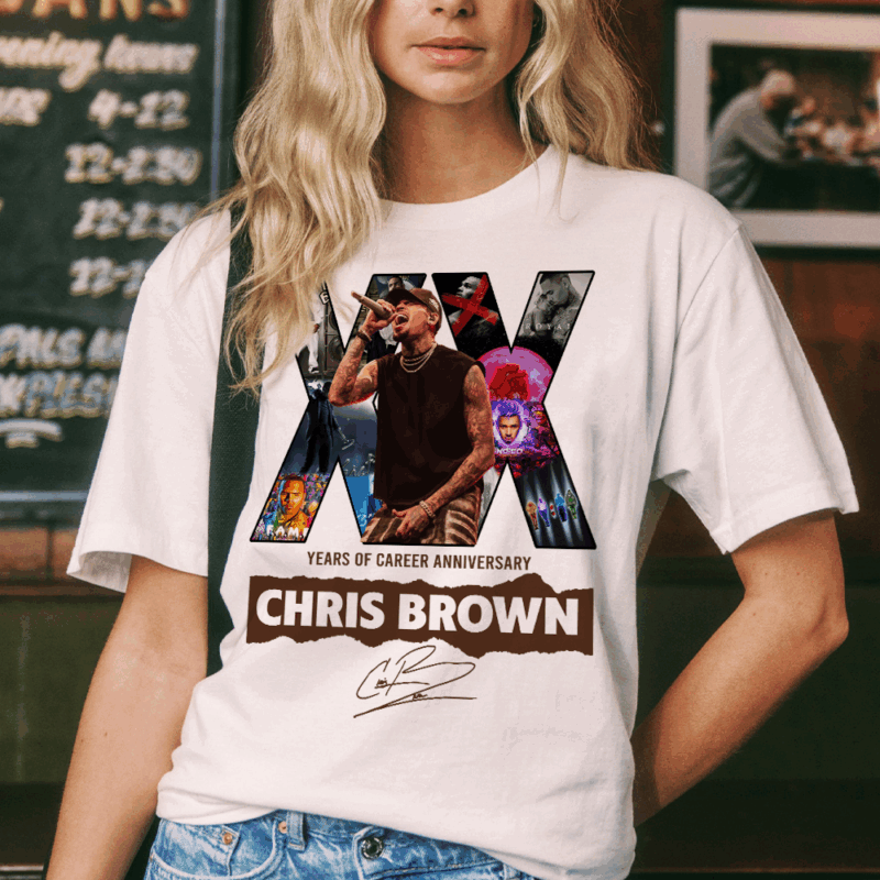 Chris Brown Breezy Bowl XX Tour T-Shirt, Chris Brown Album Sweatshirt ...