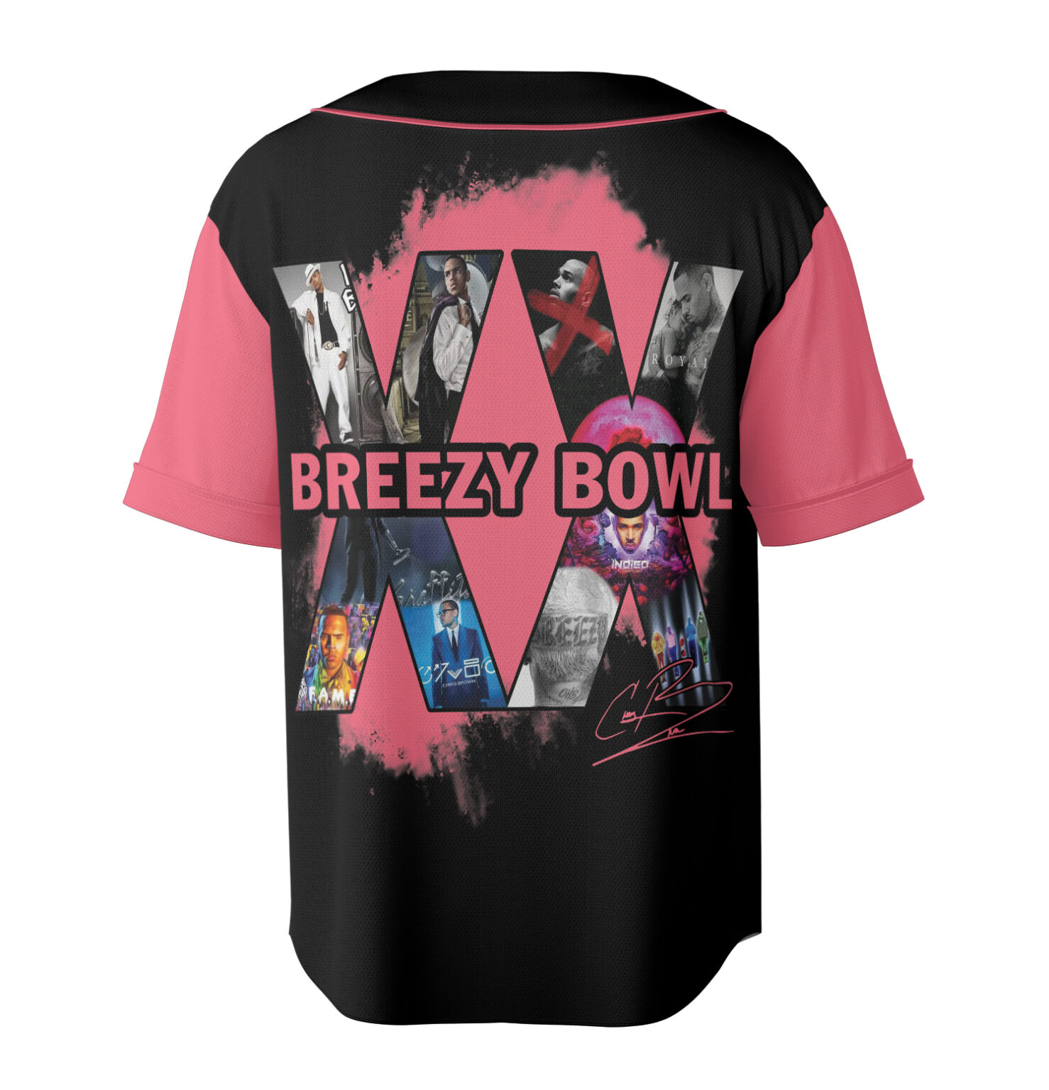 Chris Brown Breezy Bowl Tour 2025 Jersey - Benietee Shop
