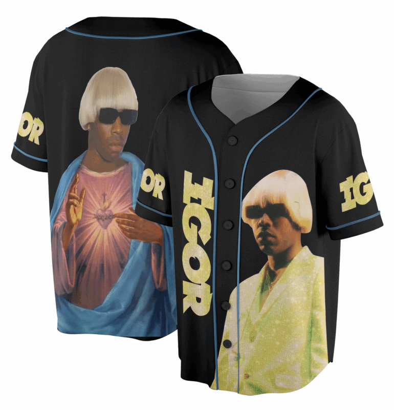 Tyler the Creator Meme Baseball Jersey - Benietee Shop