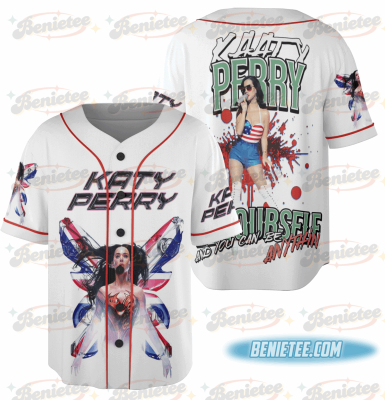 2025 Katy Perry The Lifetime Tour Baseball Jersey - Benietee Shop