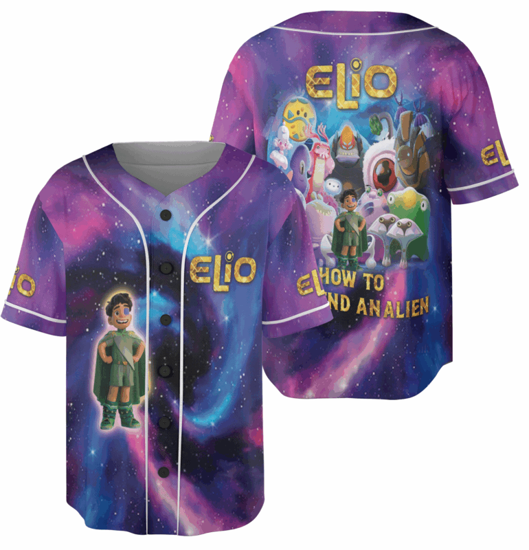 Disney Pixar Elio Jersey, Elio Olga Glordon Ambassador Tegmen Grigon ...