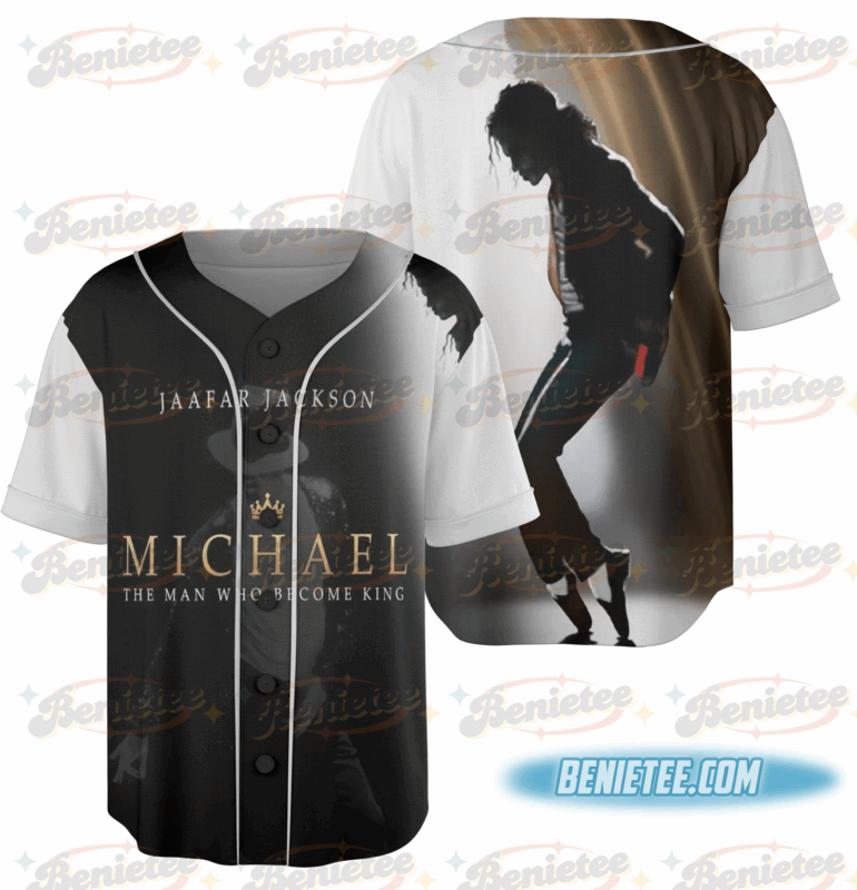Movie Mich.ael Jack.son 1958-2025 The Man Who Become King Jersey ...