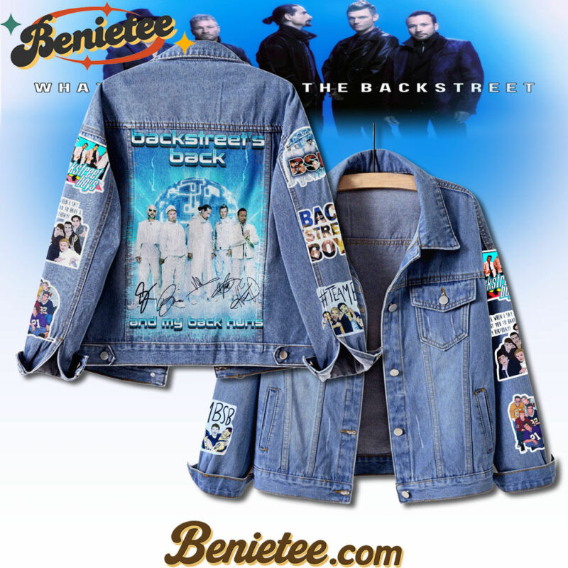 Backstreet Boys Music Denim Jacket Gift For Fans - Benietee Shop