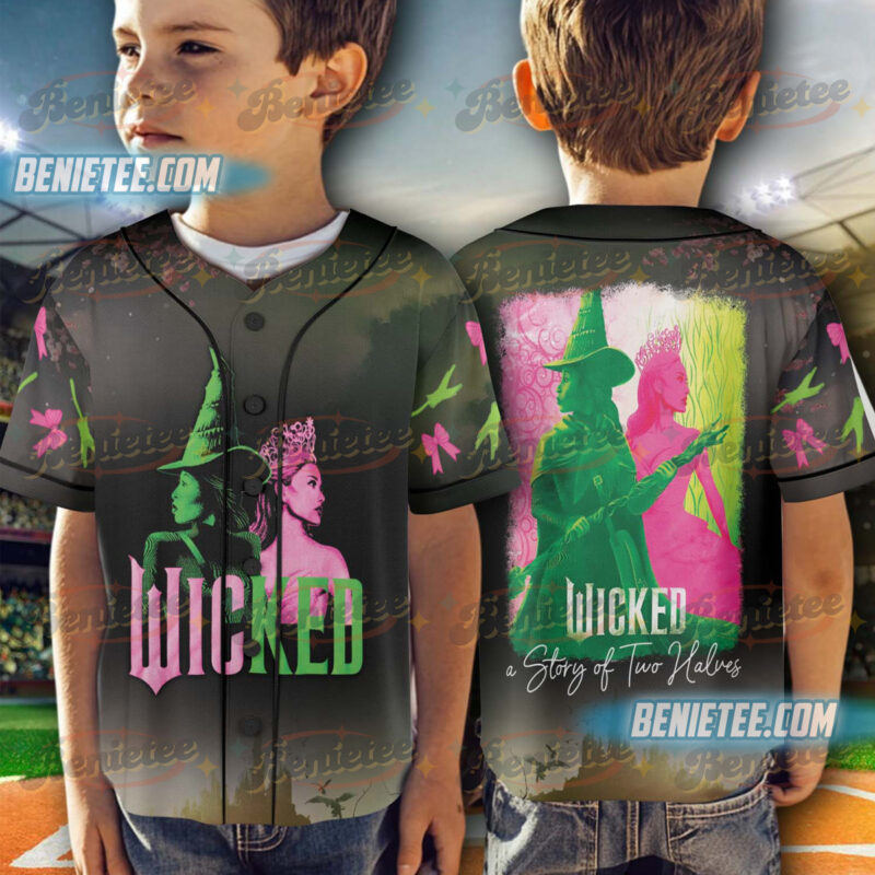 Wicked Part Two Wicked For Good Baseball Jersey - Benietee Shop