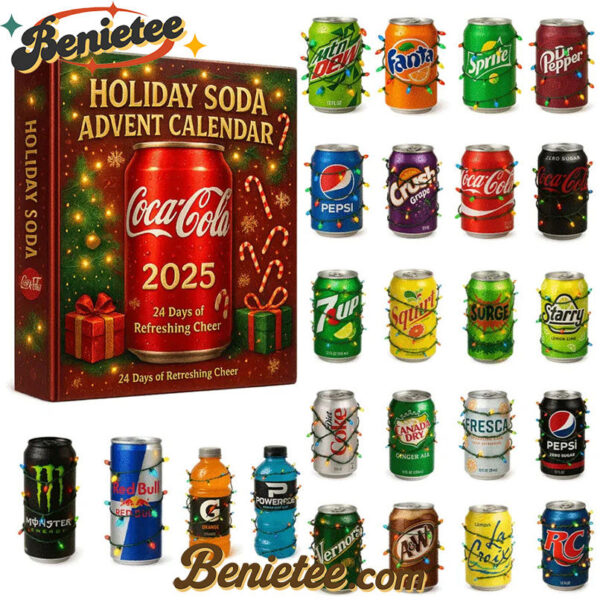 Coca Cola Pepsi Soda Advent Calendar 2025, Christmas Countdown Advent ...