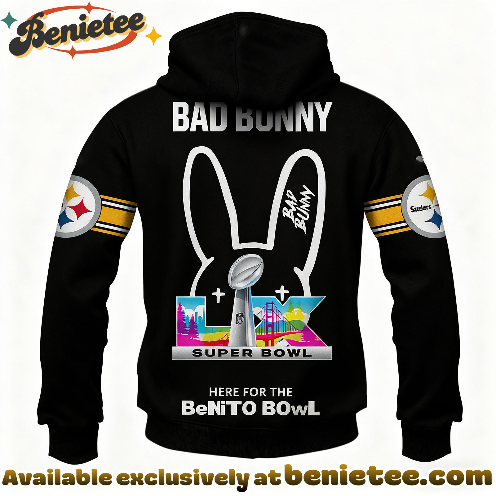 Pittsburgh Steelers x Bad Bunny Super Bowl 2026 Limited Edition Shirt ...
