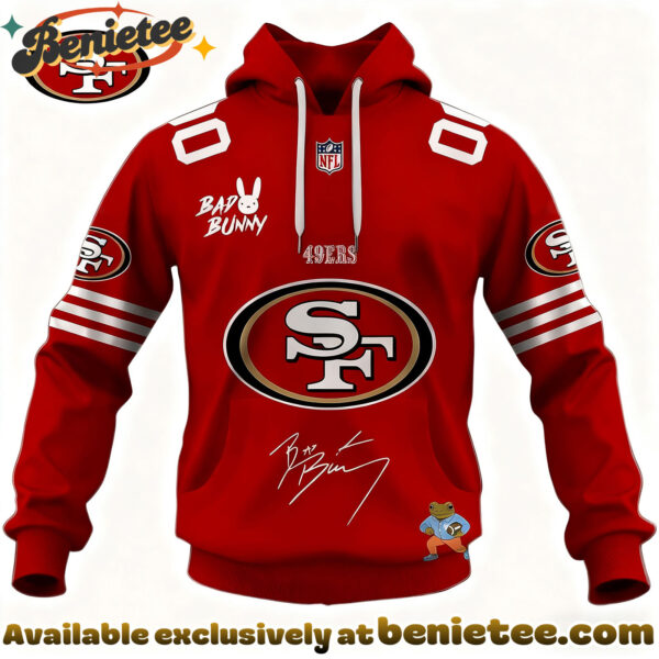 San Francisco 49ers x Bad Bunny Super Bowl 2026 Limited Edition Shirt ...