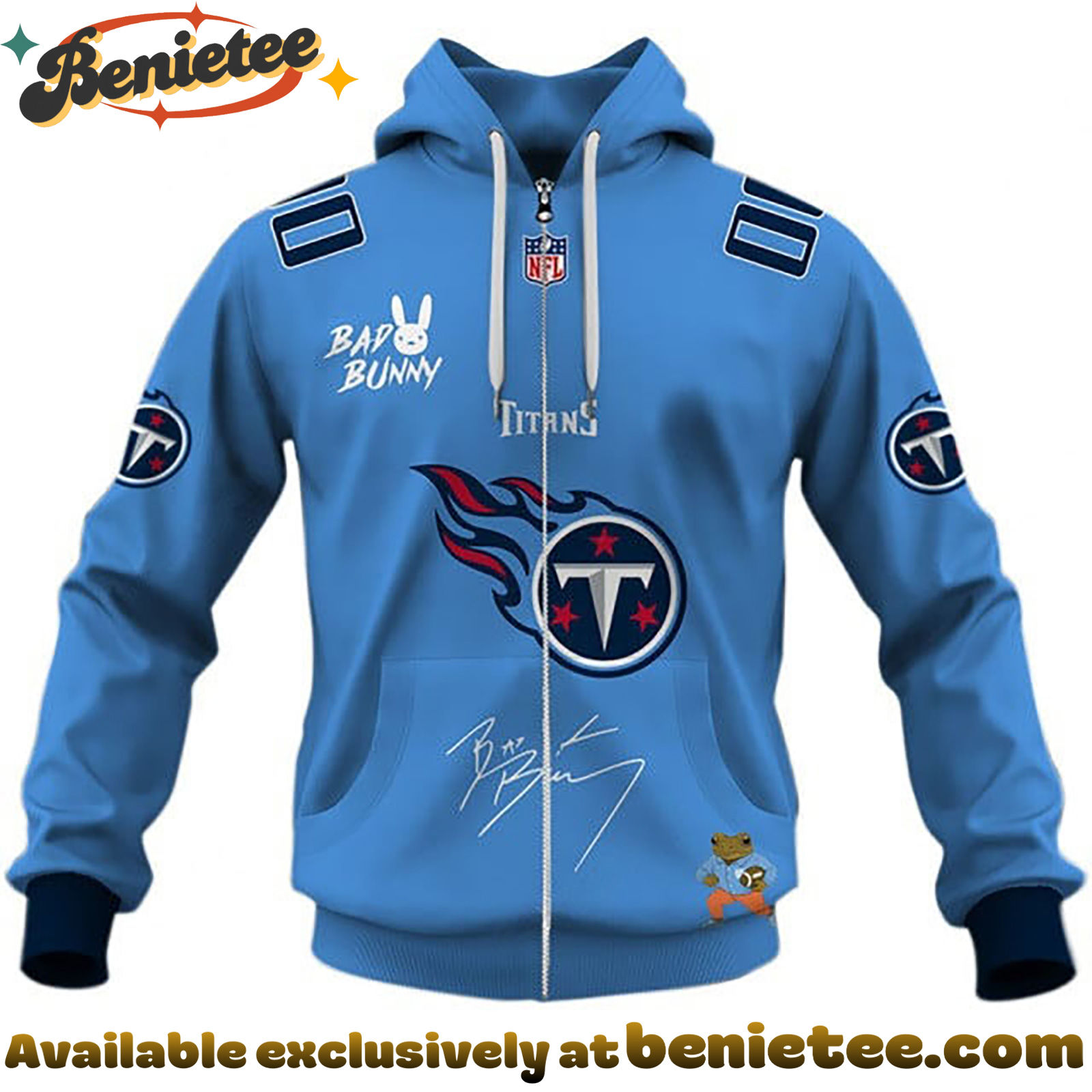 Tennessee Titans x Bad Bunny Super Bowl 2026 Limited Edition Shirt ...